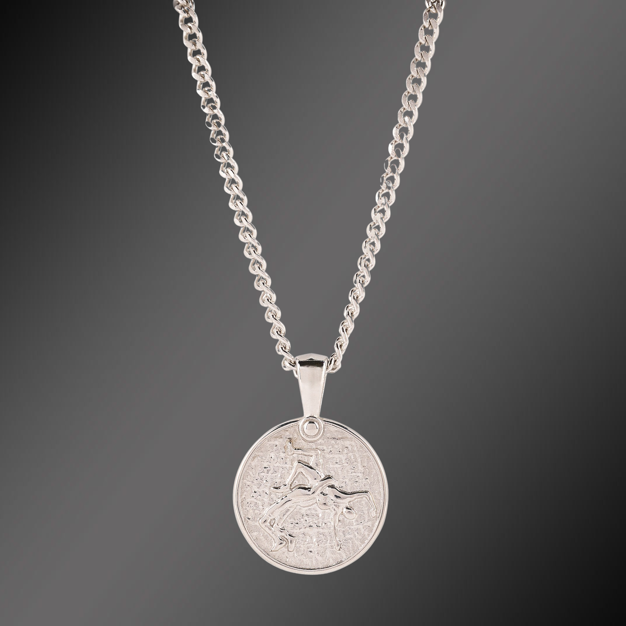 Champion's Creed Silver Chain & Pendant Set | Modern Wrestler