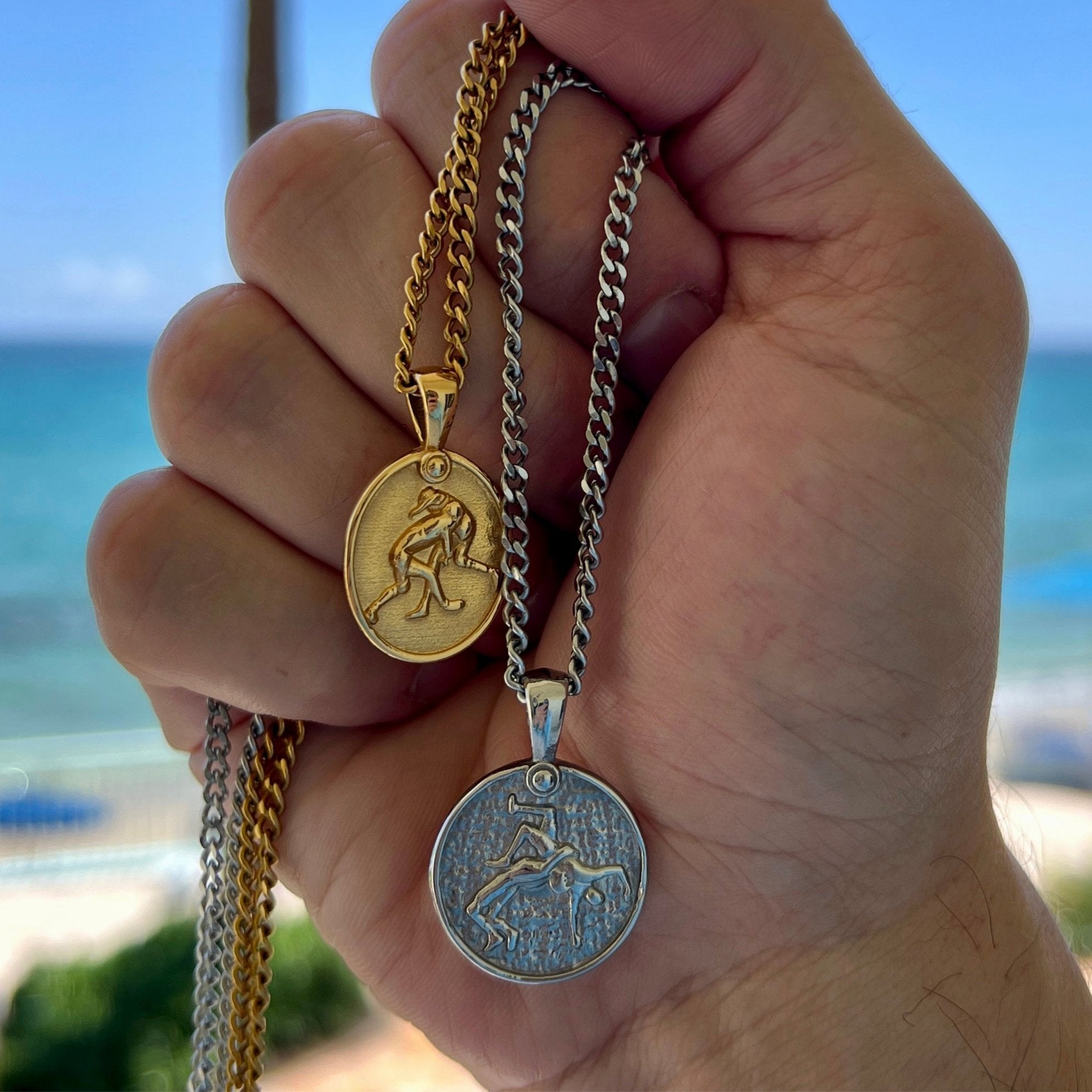 Buy Gold & Silver Wrestling Chains and Bracelets | ModernWrestler.com ...