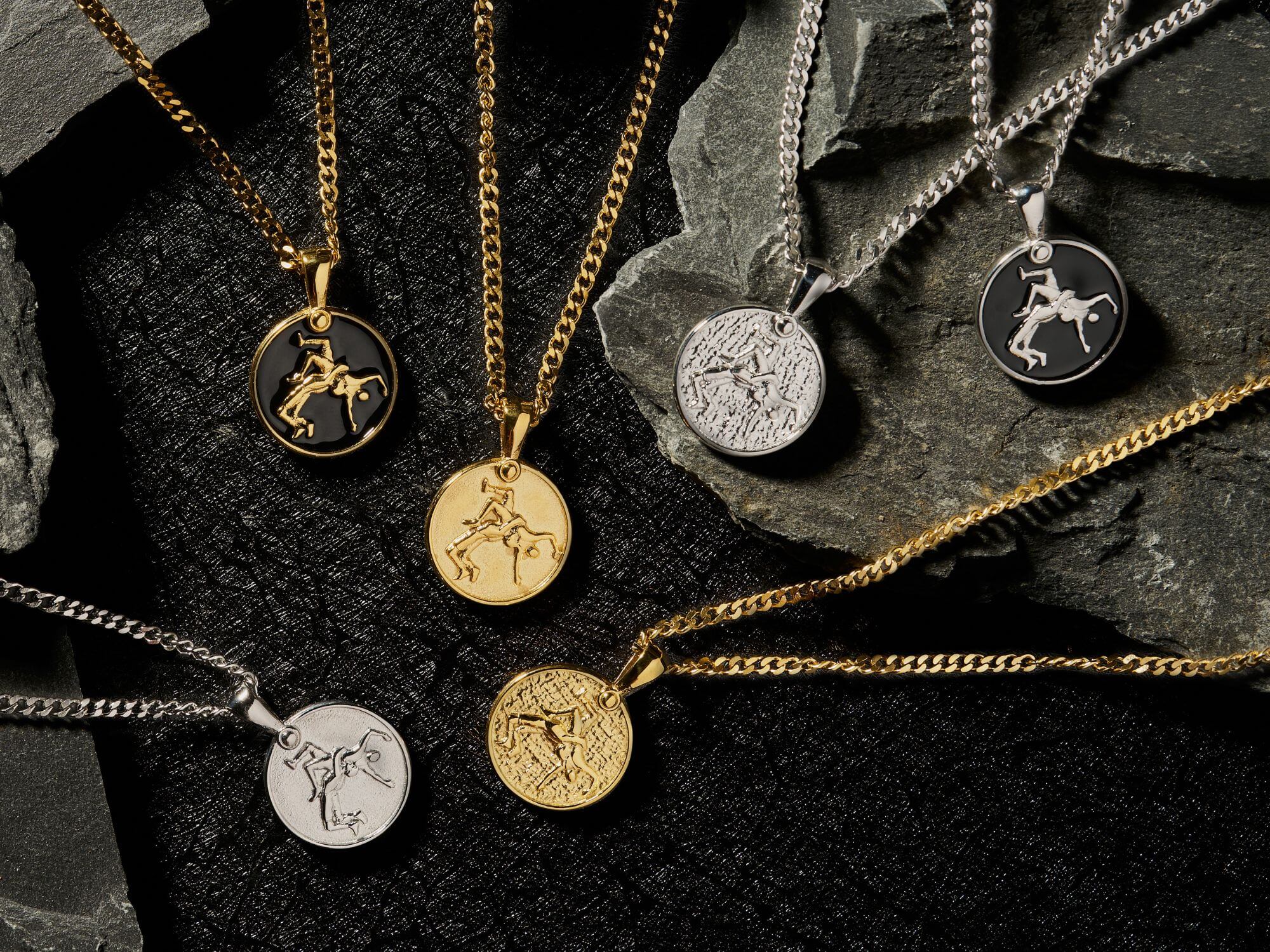 Greatness Gold Chain & Pendant Set | Modern Wrestler